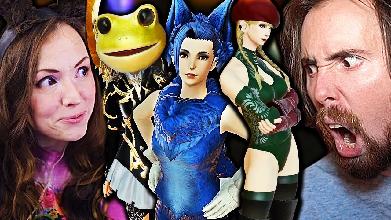 Asmongold Hosts FIRST EVER FFXIV Transmog Competition | ft. Zepla ...