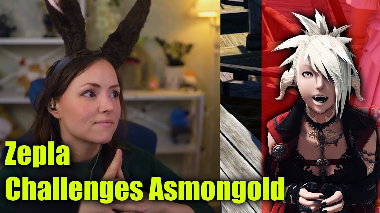 ZeplaHQ Challenges Asmongold | LuLu's FFXIV Streamer Highlights - Final ...