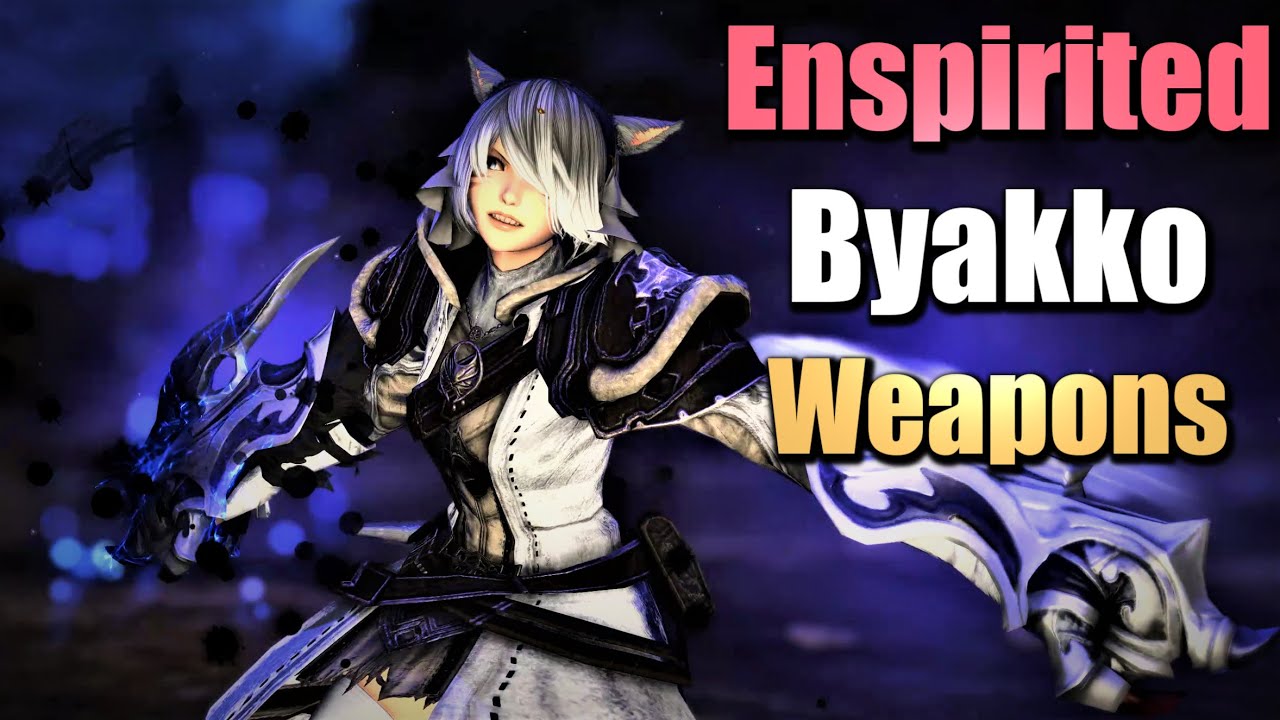 All New 5.5 - Enspirited Byakko Weapons - Crafted/Market Board - Final ... All New 5.5 - Enspirited Byakko Weapons - Crafted/Market Board - Final ...