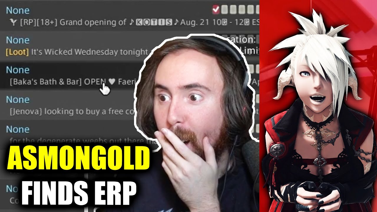 Asmongold Finds The ERP Section | LuLu's FFXIV Streamer Highlights ...