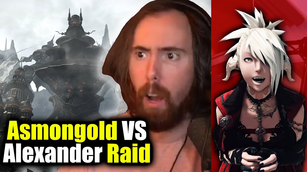 Asmongold VS Alexander Raid | LuLu's FFXIV Streamer Highlights - Final ...
