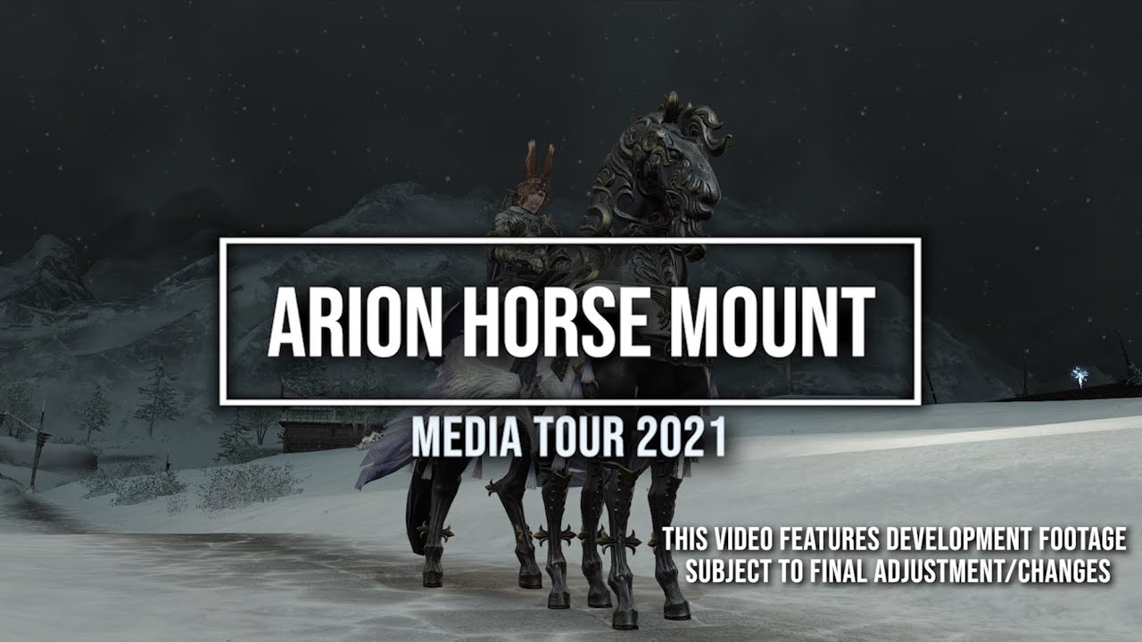 FFXIV: Arion Mount - Endwalker Collectors Edition - Final Fantasy 14 videos