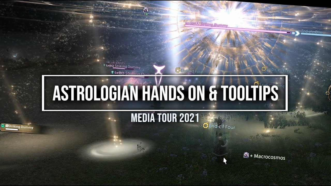 FFXIV: Astrologian Hands On & ToolTips - Media Tour 2021 - Final ...