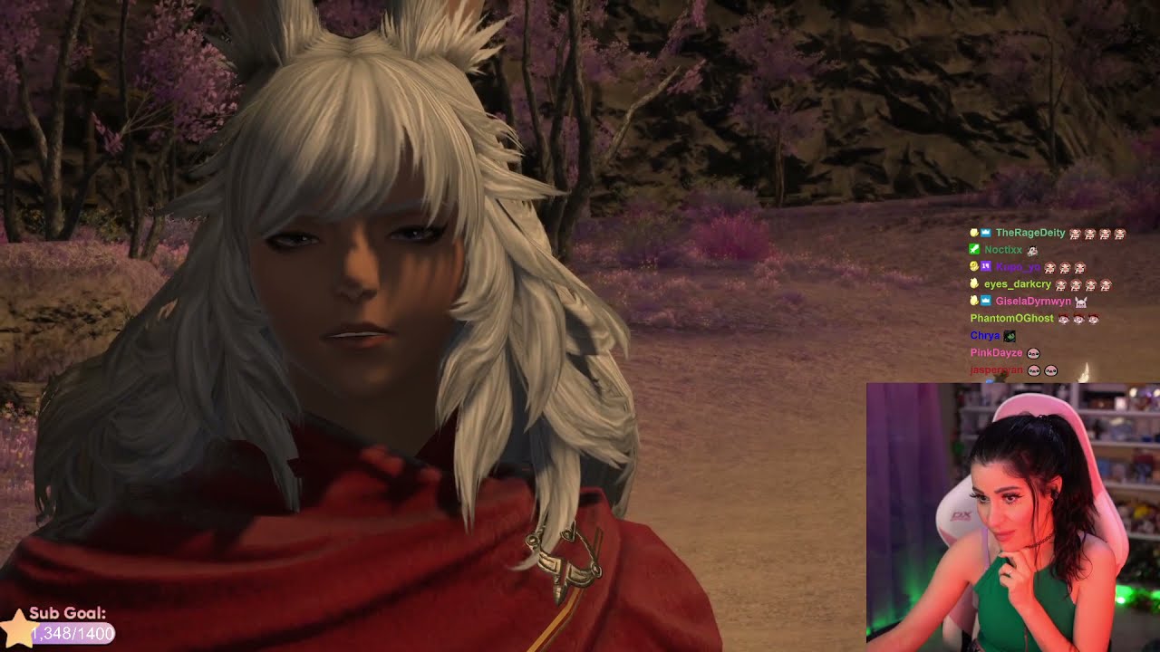 [FFXIV CLIPS] YUNIE CRIES WITH LYNA | YUNALESCKA - Final Fantasy 14 videos